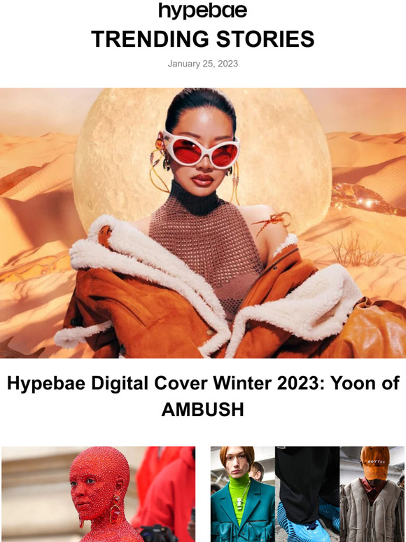 Hypebae: Hypebae Digital Cover Winter 2023: Yoon of AMBUSH | Milled