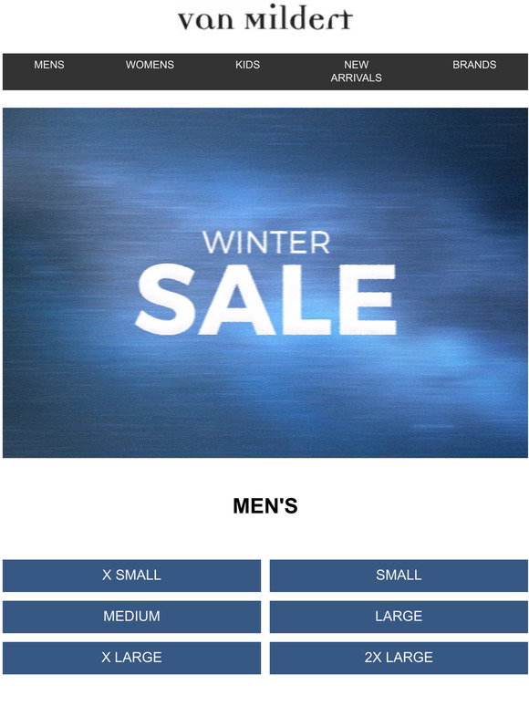 Van Mildert: Up To 70% Off | Shop By Size | Milled