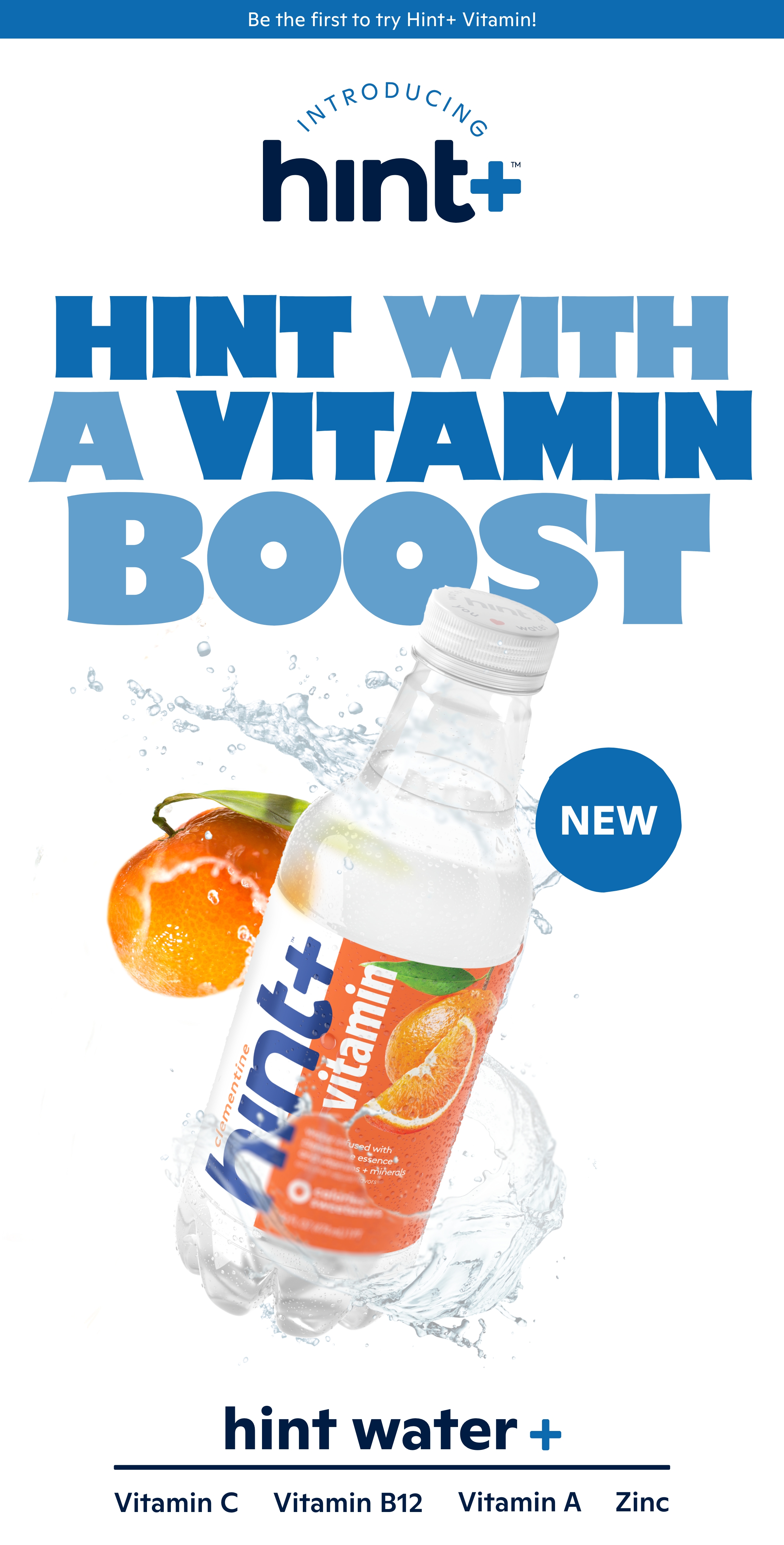 Hint Water: Need a boost? | Milled