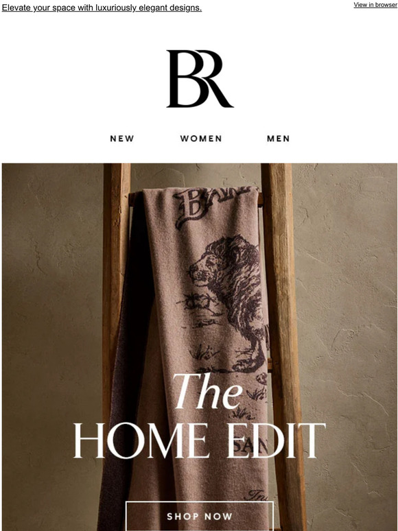 Banana Republic: Discover BR Home | Milled