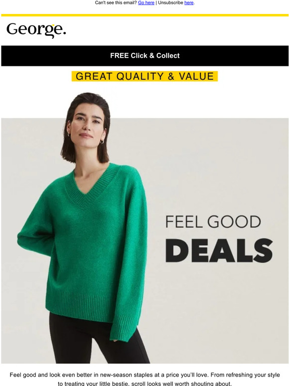 Asda George: A wardrobe refresh for WAY less. 🛍️ | Milled