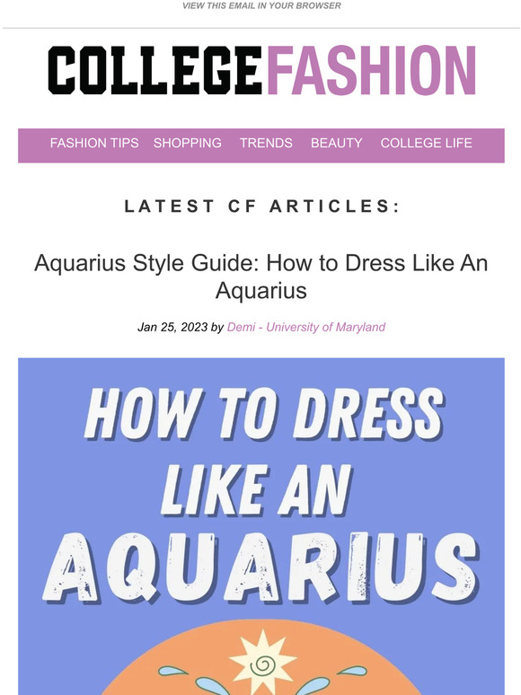 Box Office: Aquarius Style Guide: How to Dress Like An Aquarius | Milled