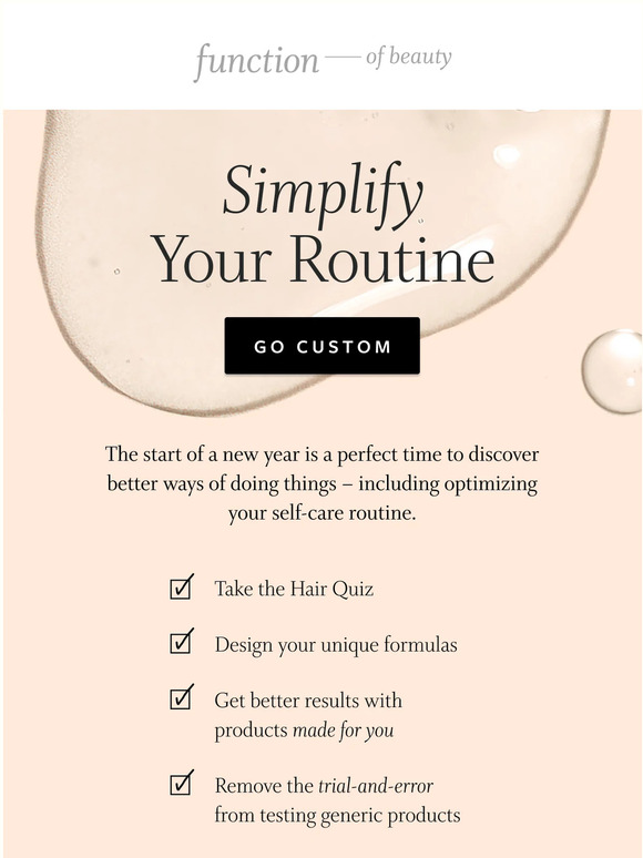 Function of Beauty: Go custom and never look back! | Milled