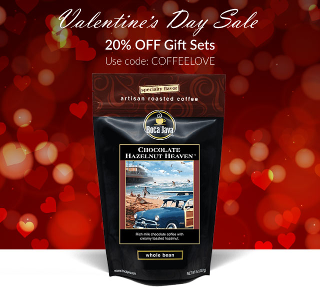Boca Java Coffee: 20% OFF Gifts - In time for Valentine's Day! ️☕ | Milled