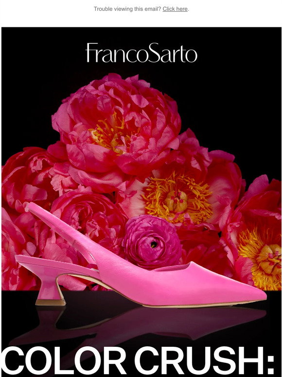 Franco Sarto: Craving a pop of pretty? Think pink. | Milled