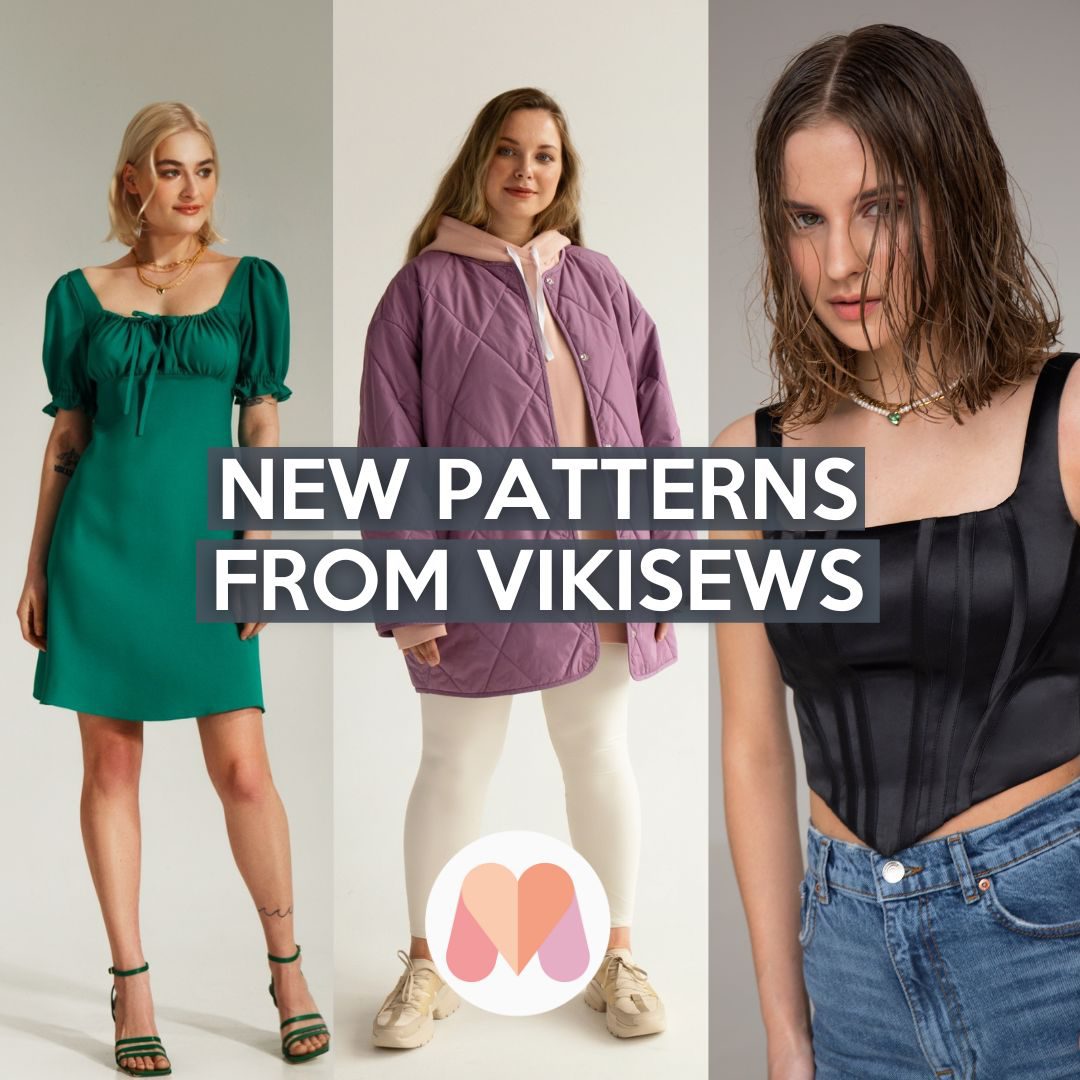 Minerva: Brand-new fashion-forward patterns from VikiSews! | Milled