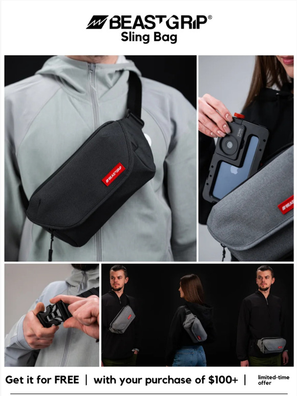 Beastgrip: NEW Beastgrip Sling Bag | Milled