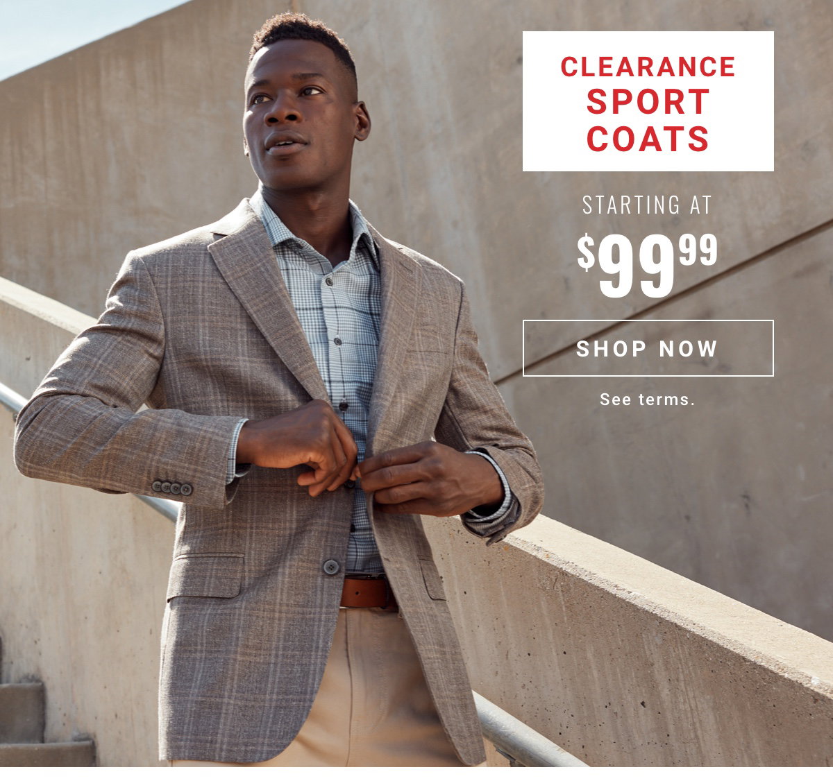 Men's Wearhouse: LAST CALL: Clearance sport coats starting at $99.99 ...