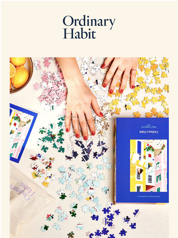 Ordinary Habit: Happy National Jigsaw Puzzle Day 🥳 | Milled