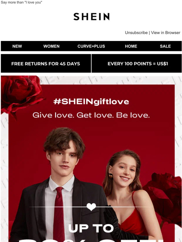 SHEIN: 💝Your Valentine's Day Special is Here>>>Up To 30% Off💌 | Milled