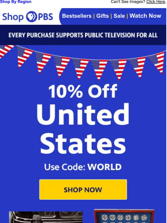 Shop.PBS.org: Heritage & Travel | Milled