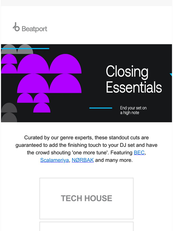Beatport: Make it a Closing to Remember | Milled