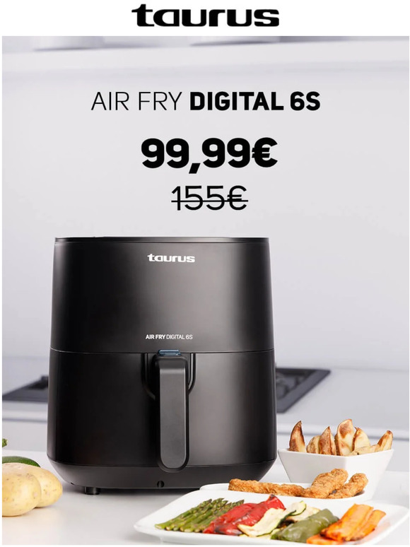 Taurus: 🚀 🚀 ¡OFERTA freidora de aire! | Milled