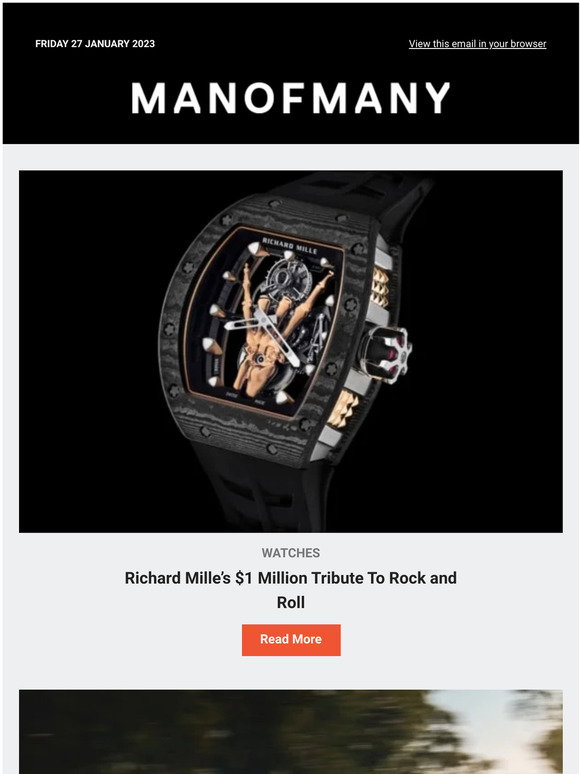 Man of Many: Richard Mille’s $1 Million Tribute To Rock and Roll & more ...