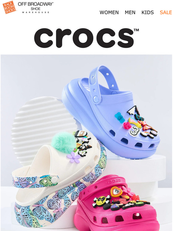 Rack Room Shoes: Crocs new arrivals you need to see 👀 | Milled