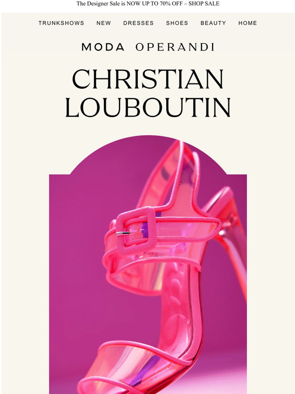 Moda Operandi: Stop and stare: new CHRISTIAN LOUBOUTIN | Milled