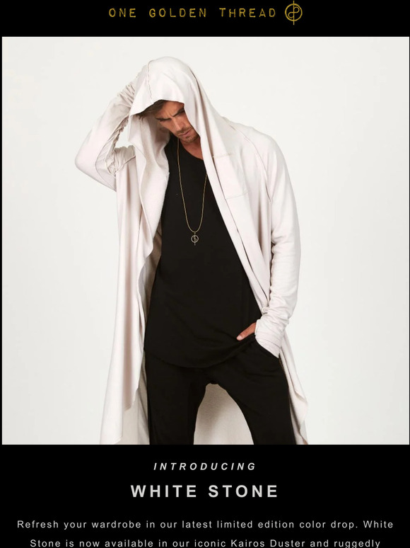 One Golden Thread: Introducing White Stone | Milled