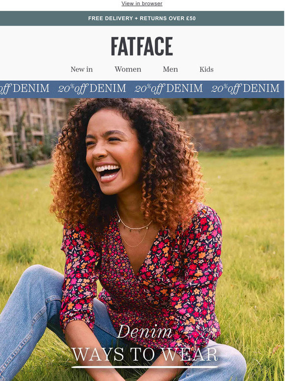 Fat Face UK: Not sure what to wear? | Milled