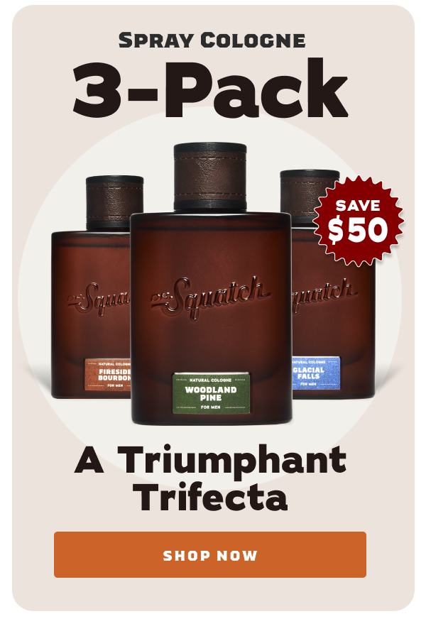 Dr. Squatch: NEW: Spray Cologne | Milled