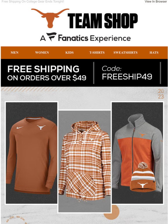 Texas Longhorns: Score Winter-Proof, Cold-Weather Gear | Milled