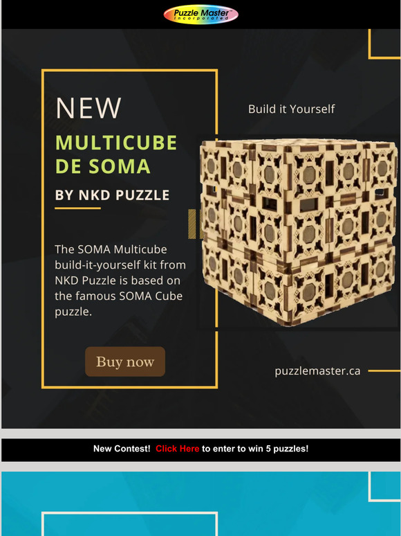 Puzzle Master: —, Build Your Own Soma Cube - Multicube de Soma | Milled