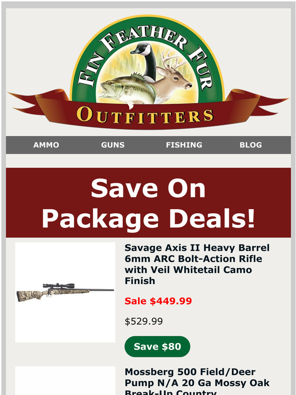 Fin Feather Fur Outfitters: Save On Package Deals! | Milled
