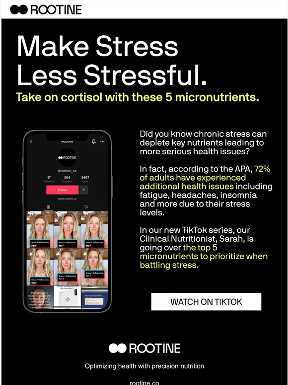 Rootine: Is Stress Causing Your Vitamin Deficiency? 📉 | Milled
