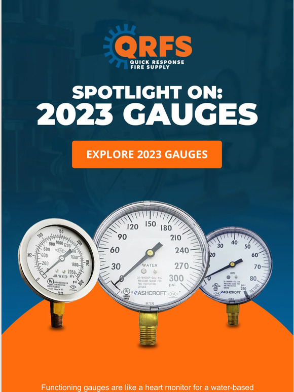 Quick Response Fire Supply: Time To Replace Those Gauges? | Milled