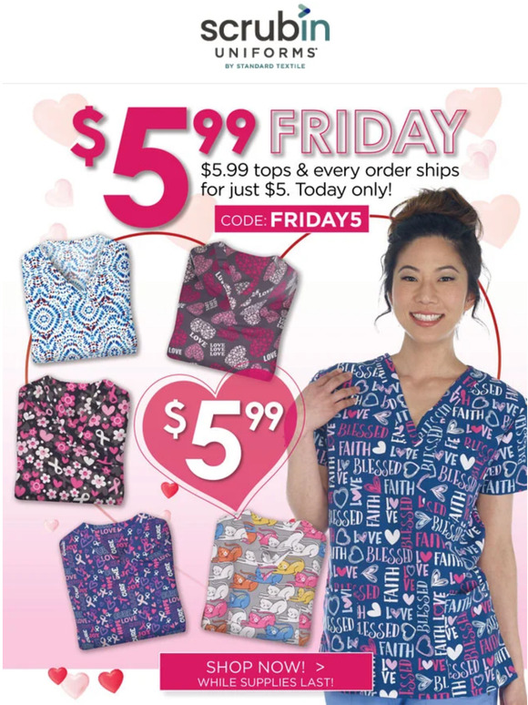 Scrubin: 💕 Fall in Love with $5.99 Friday! | Milled