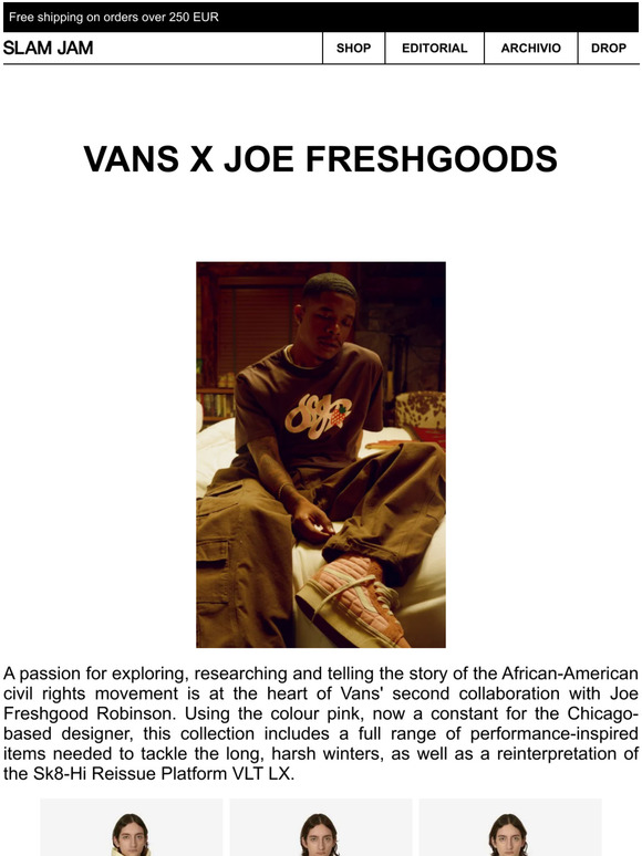 Slam Jam: Vans x Joe Freshgoods | Focus On: Aries | Milled