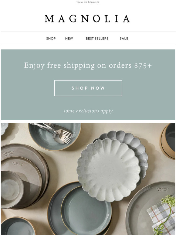 Magnolia: Table talk: new dishes have arrived | Milled