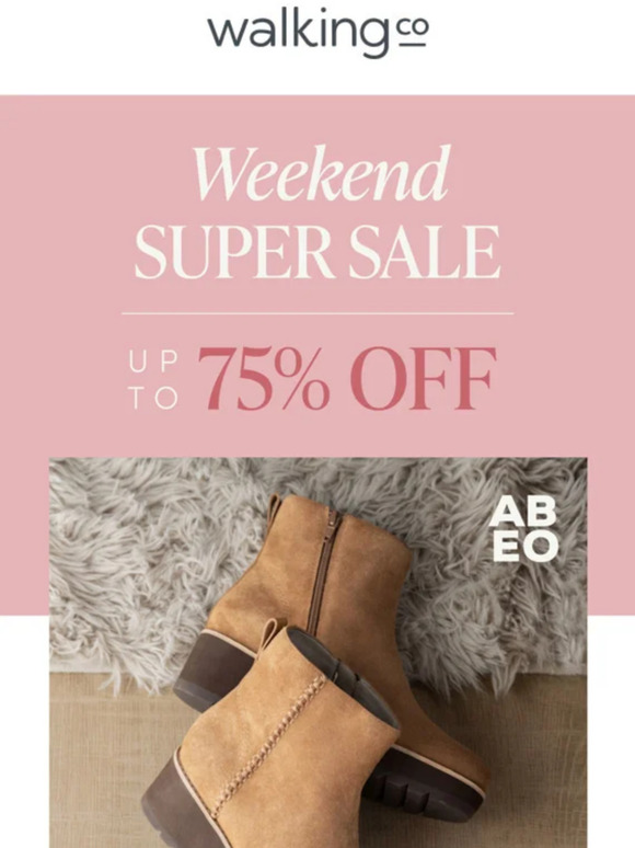 The Walking Company: Super Sale: Styles with Comfort, Support ...