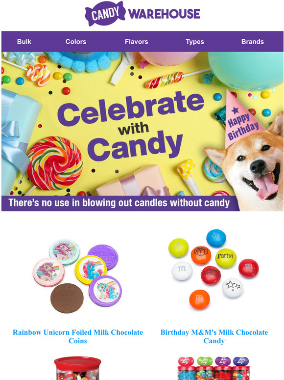 CandyWarehouse.com: 🎂 Happy Birthday to You | Milled