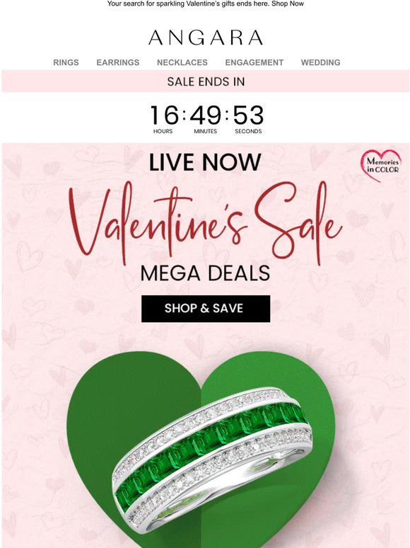 Angara: Woohoo! The Valentine’s Sale Has Begun ⚡ | Milled