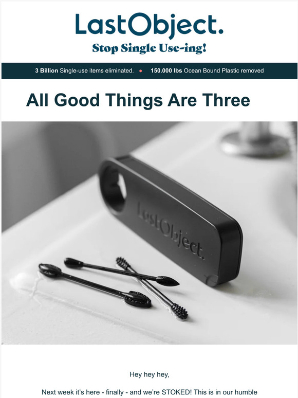 LastObject: All good things are three and come in a sleek case | Milled