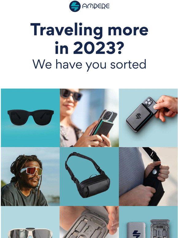 Ampere: The best travel tech essentials for 2023 that will make your ...