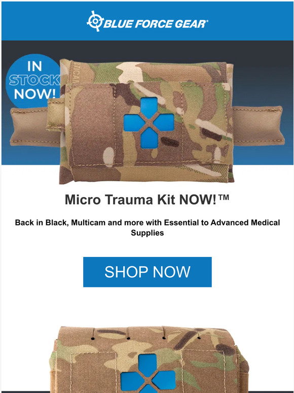 Blue Force Gear: Back In Stock NOW! | Milled