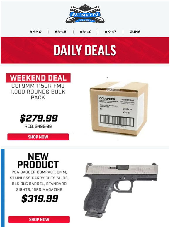 Palmetto State Armory: New Product! | PSA Dagger Compact Standard ...