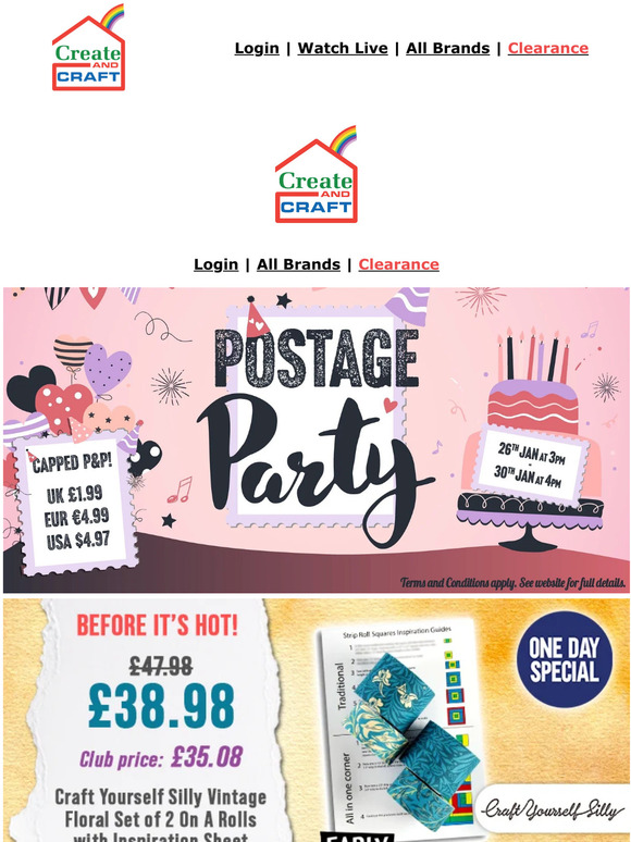 Create and Craft: Get vintage floral sets from Craft Yourself Silly for ...