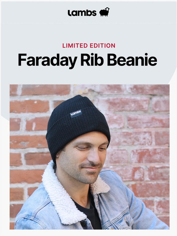 HAVN: 🚨 New Limited Edition: Faraday Rib Beanie | Milled