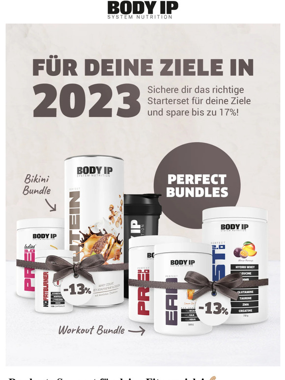 body IP - Muskelaufbau mit Simon Teichmann: 🎉 Perfect Bundles mit bis ...