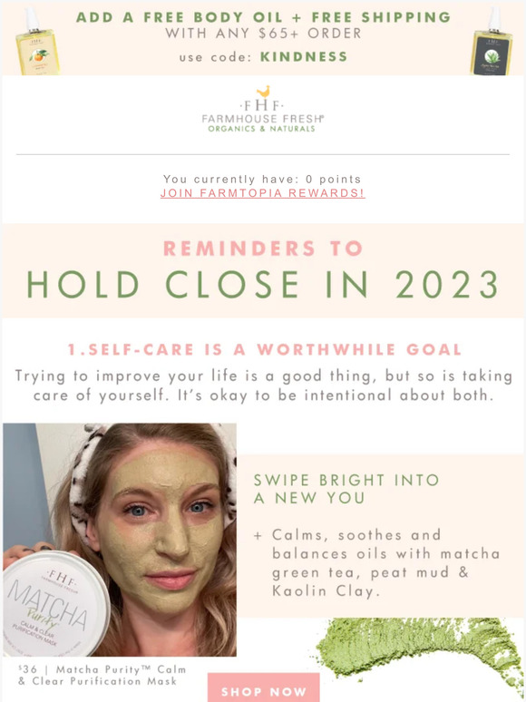 FarmHouse Fresh: Pssst…Here Is Your Reminder for 2023 😘 | Milled