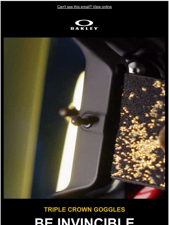 Oakley: Triple Crown Goggles | Milled