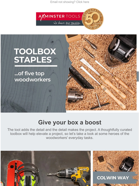 Axminster Tools: Give your box a boost | Milled