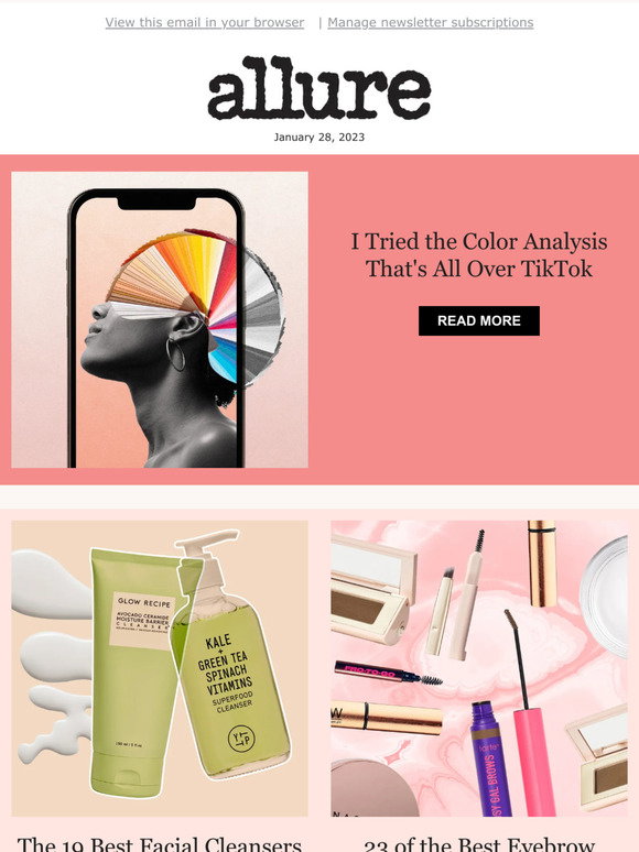 Allure: I Tried the Color Analysis That's All Over TikTok | Milled