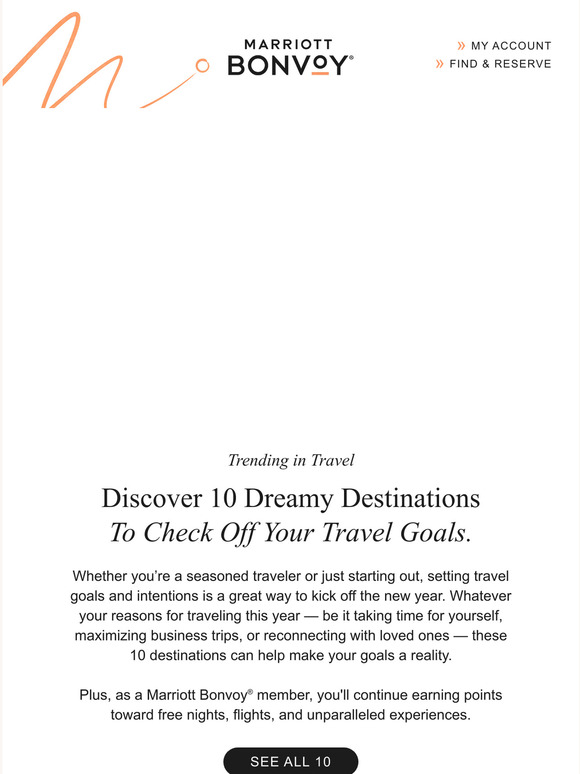 Marriott: 10 Hotels to Check Off Your Travel Goals Wishlist | Milled