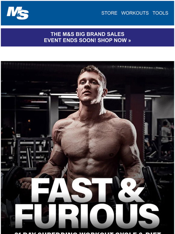 Muscle & Strength: Fast & Furious: 21 Day Shredding Workout and Diet ...