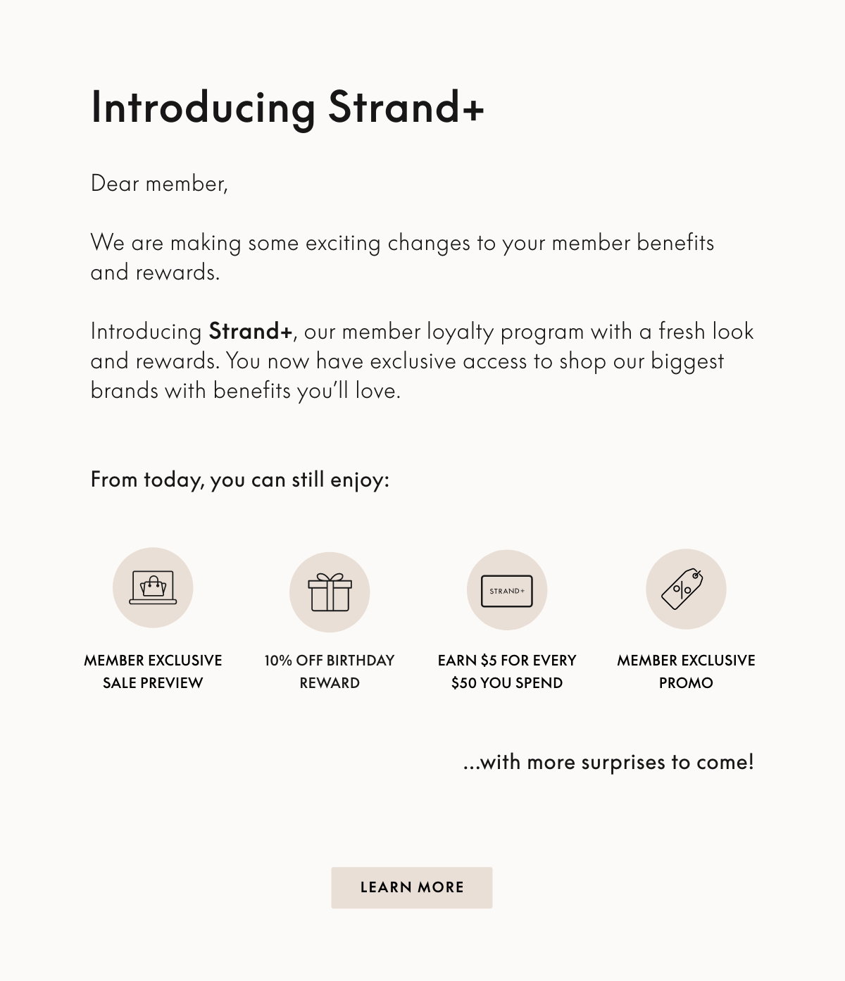 Strandbags: Introducing Strand+, our new loyalty program | Milled