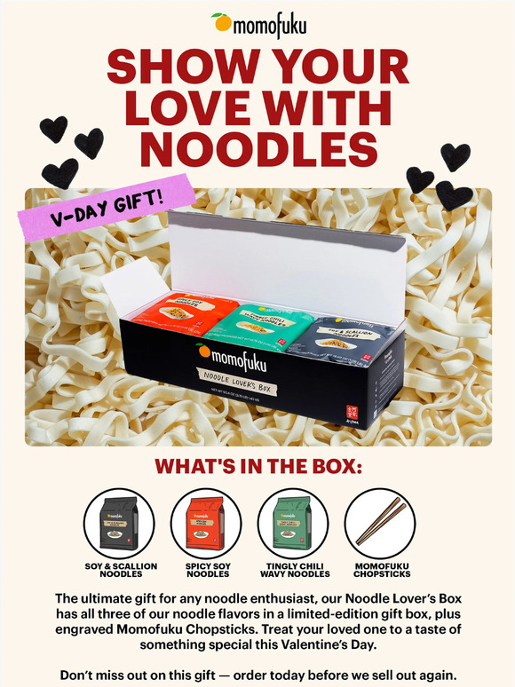 Momofuku: Noodle Lover’s Box is Back! | Milled