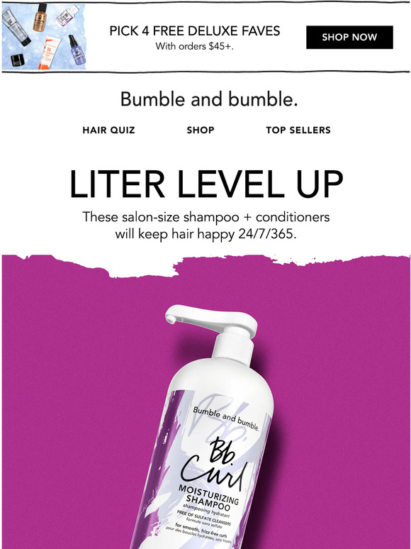 Bumble and Bumble: Shelf your shower with salon-sized care. | Milled